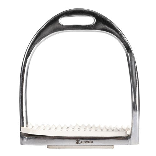 Equisteel Chrome Plated Bent Leg Safety Stirrup Irons – Mates Western Co