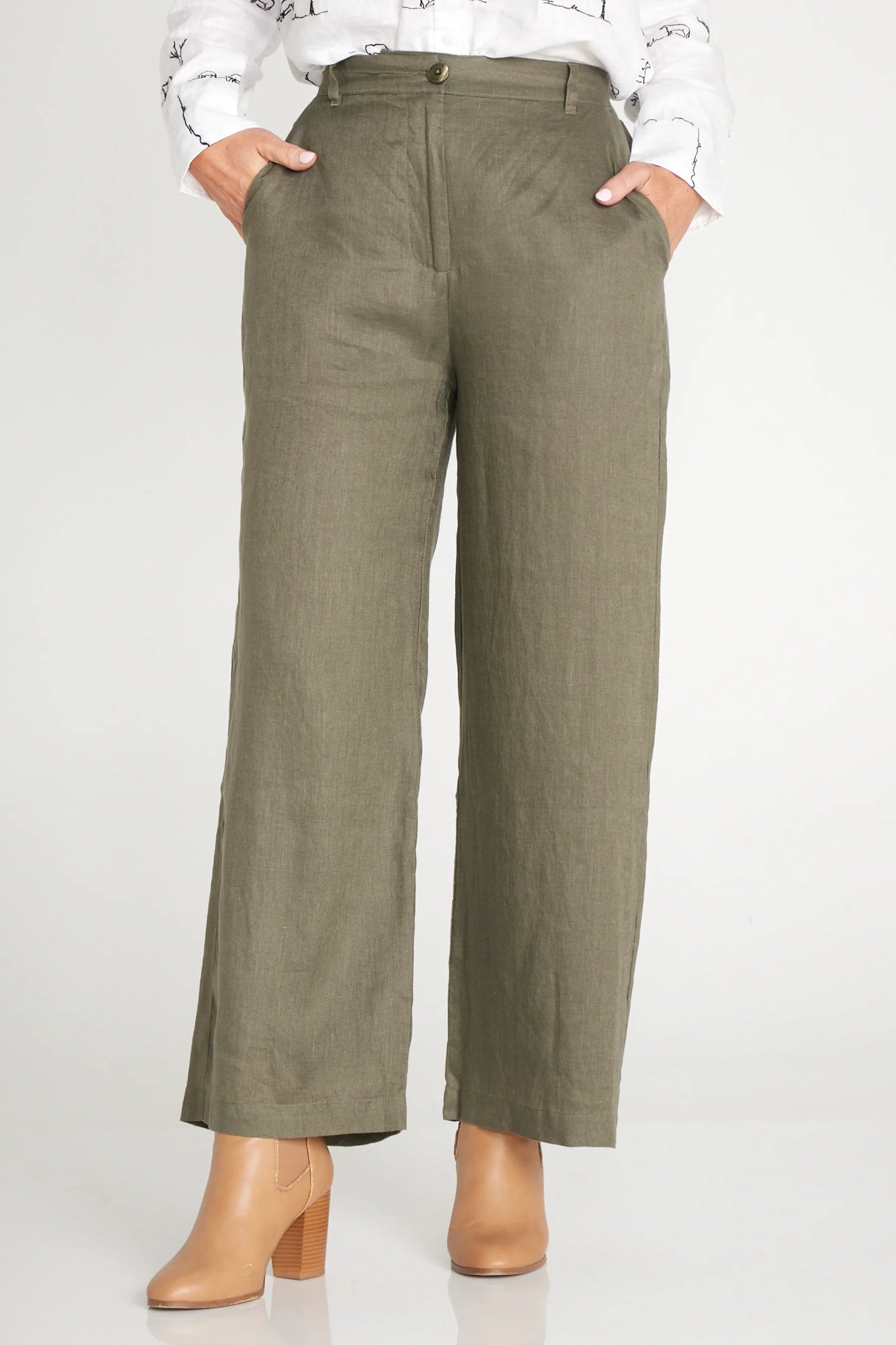Outback Linen Spinifex Organic Linen Pants – Mates Western Co